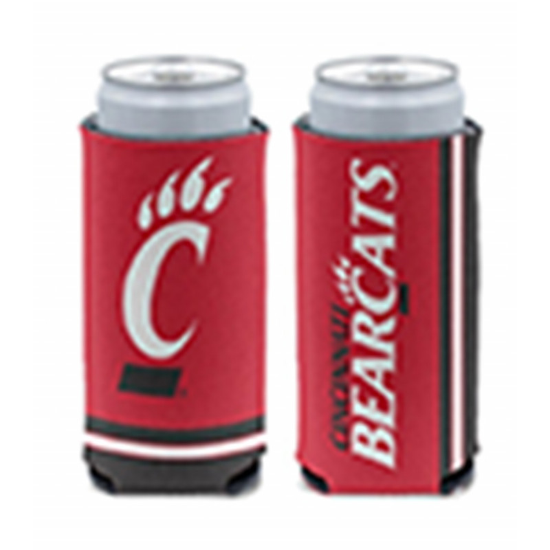 Cincinnati Bearcats 12oz Slim Can Cooler